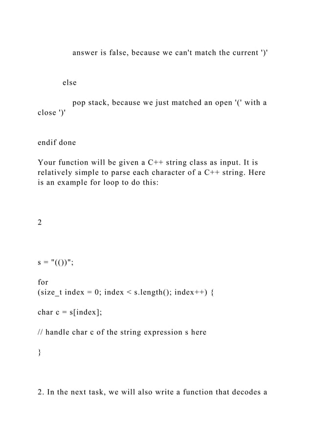 Objectives Assignment 09 Applications of Stacks COS.docx