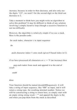Objectives Assignment 09 Applications of Stacks COS.docx