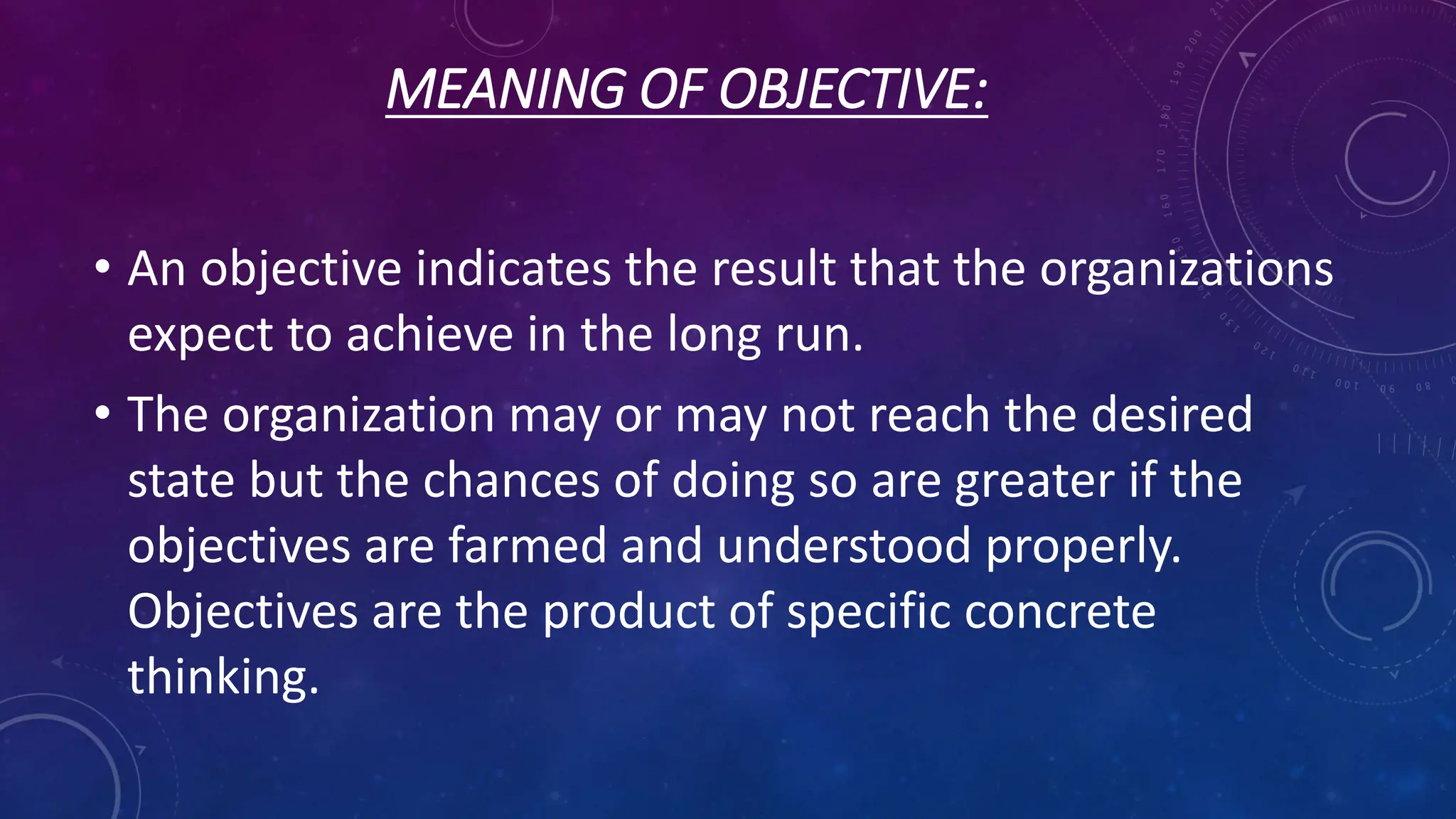 STRATEGIC MANAGEMENT OBJECTIVES BY SAI PPT.pptx | Business | Business ...