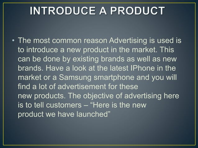 Objectives of advertisements | PPTX | Advertising Industry | Industries