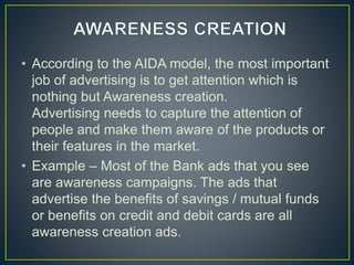 Objectives of advertisements | PPTX