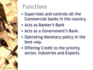 Objectives of central banks | PPT