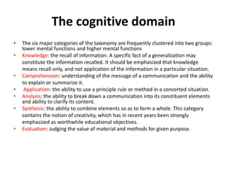Objectives of curriculum | PPTX | Education