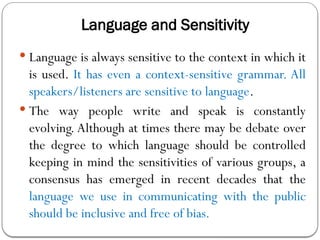 Objectives of Learning Language for bed exam | PPTX