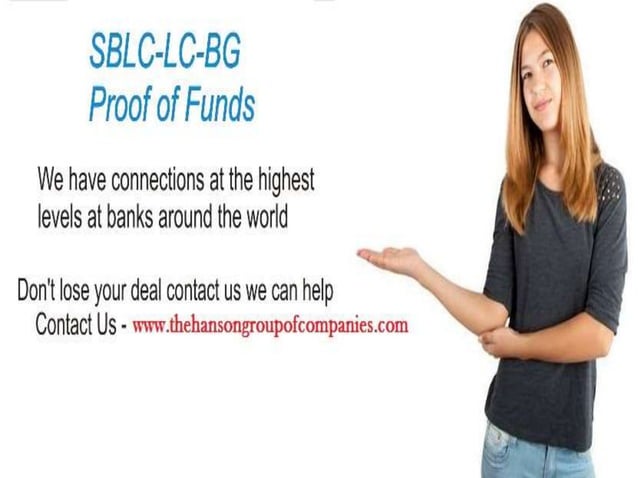 Objectives of Lease BG SBLC Providers | PPT