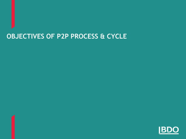 Objectives of p2 p process and cycle | PPTX