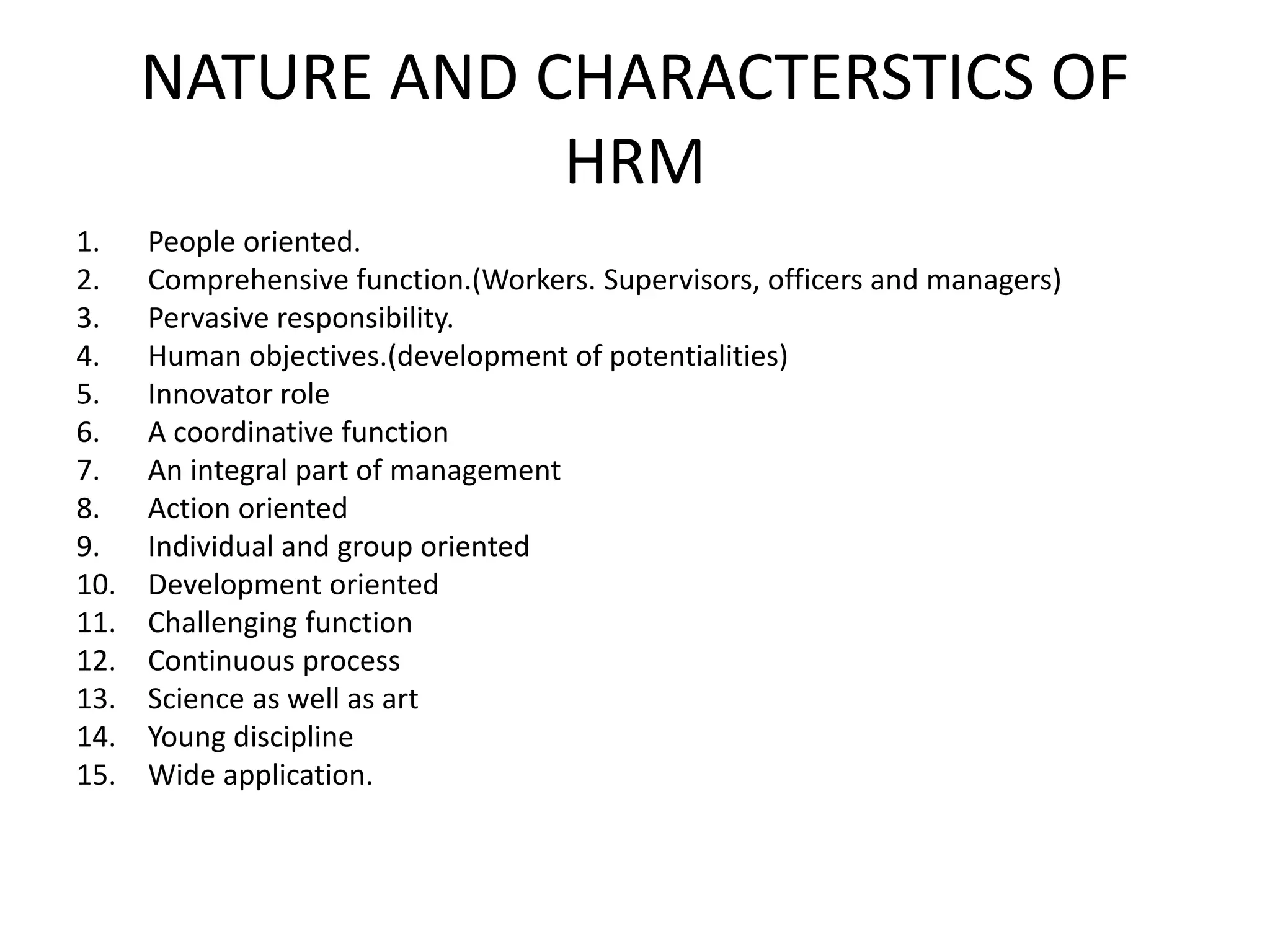 Objectives of Personnel Management and HRM(1) | PPTX