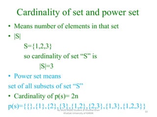 SETS USING VENN DIAGRAMS | PPTX