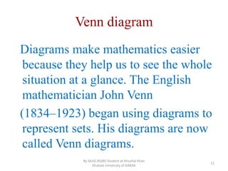SETS USING VENN DIAGRAMS | PPTX
