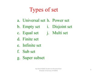 SETS USING VENN DIAGRAMS | PPTX