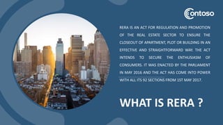 OBJECTIVES OF RERA.pptx