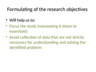 objectives of research methodology.pptxx | PPT