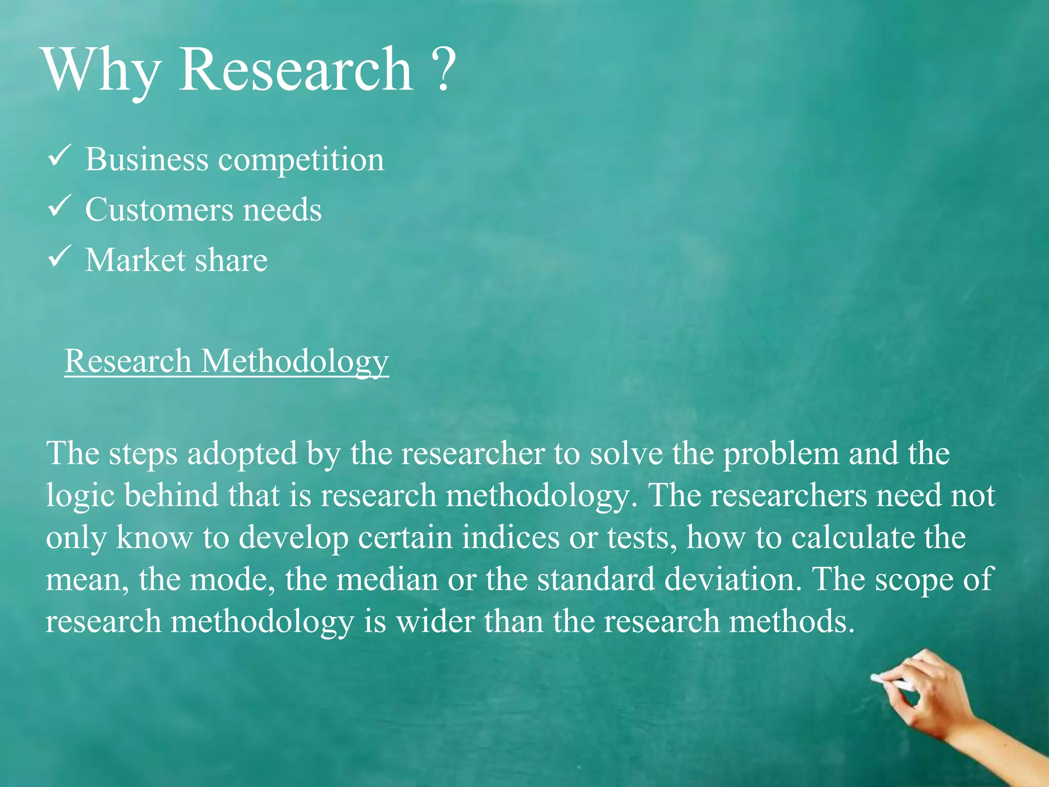 Objectives of research methodology | PPTX
