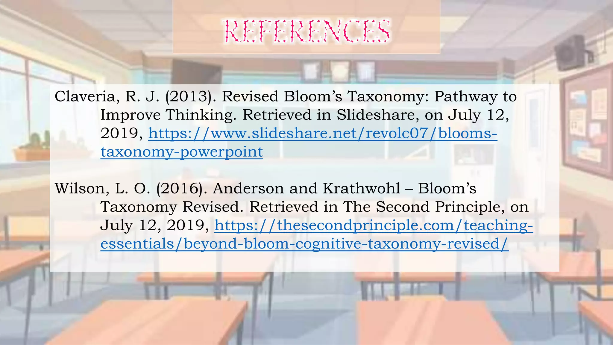 Objectives of science education & Blooms and Revised Bloom's taxonomy ...