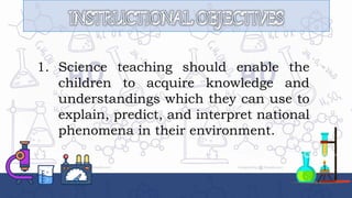 Objectives of science education & Blooms and Revised Bloom's taxonomy ...