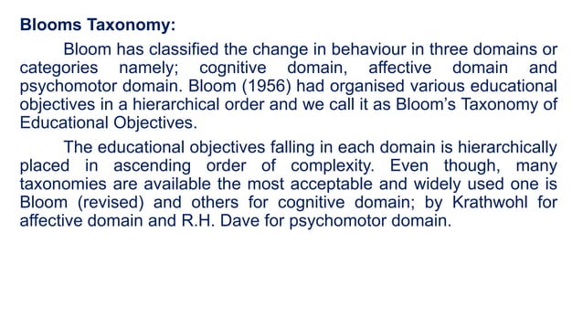 Objectives of Teaching Mathematics | PPT