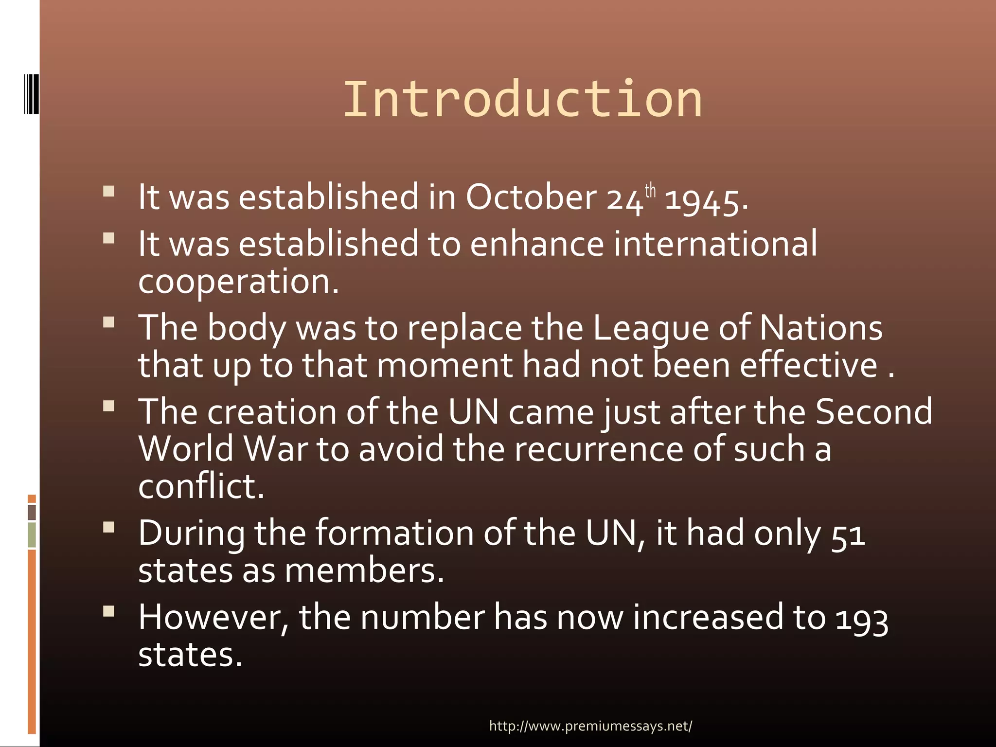 Objectives of united nations | PPT