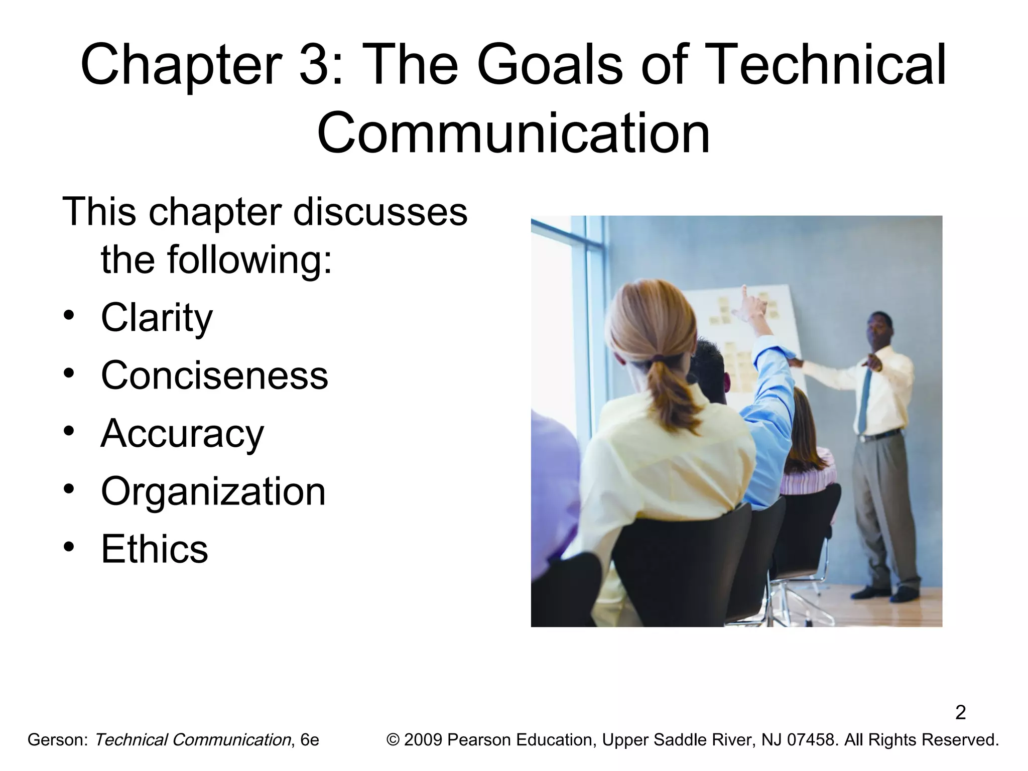 Objectives or goals of technical communication | PPT