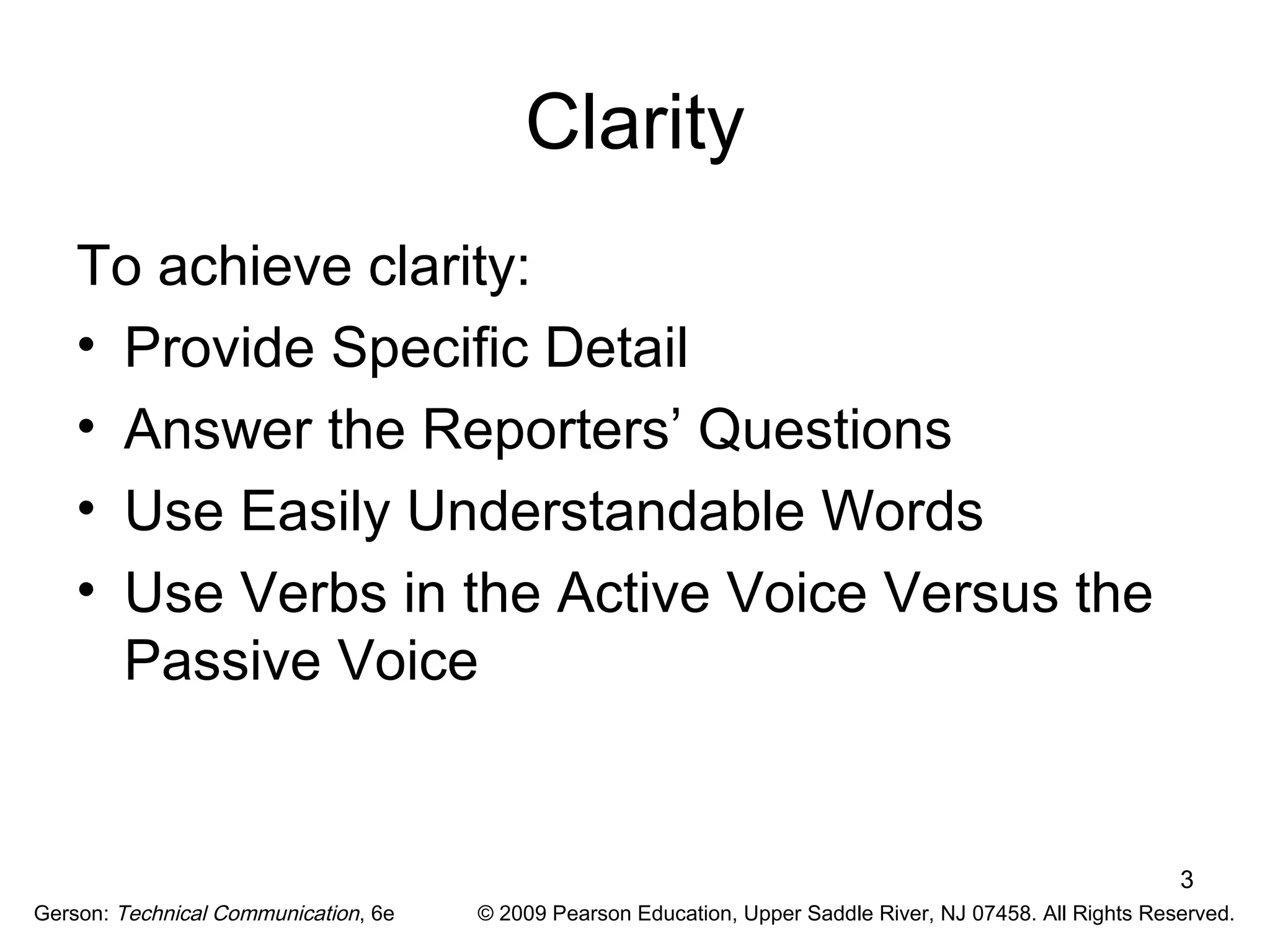 Objectives or goals of technical communication | PPT