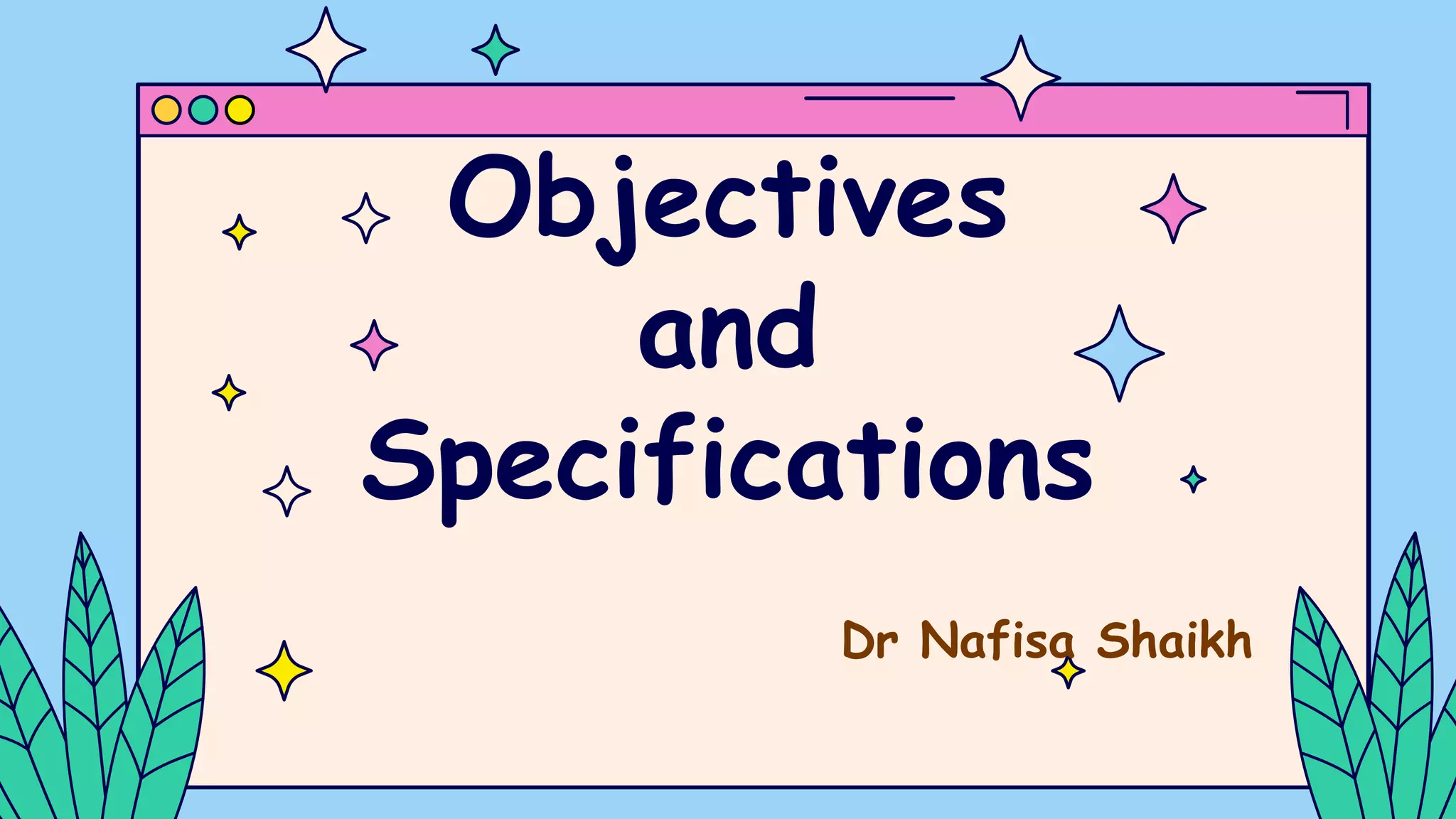 objective specifications new.pptx