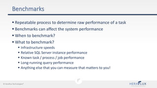 Objective SQL Server Performance | PPTX