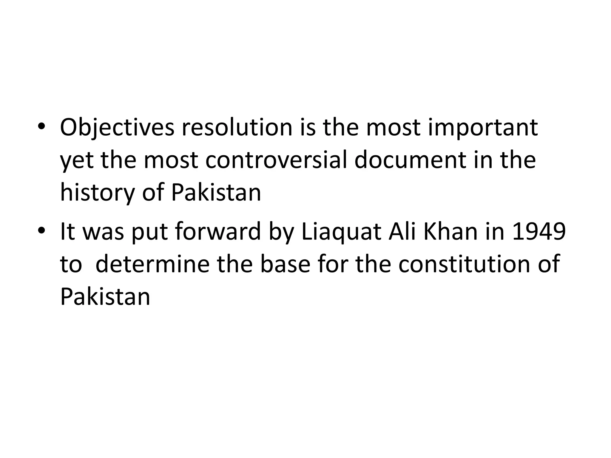 Objectives resolution | PPTX