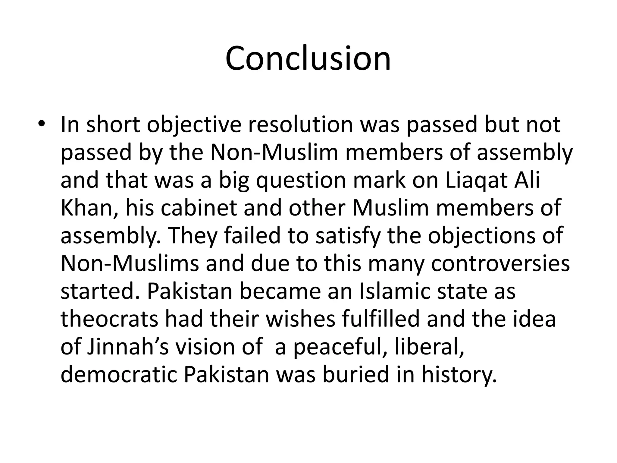 Objectives resolution | PPTX