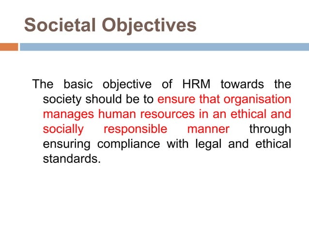 Objectives, scope and functions of hrm | PPTX