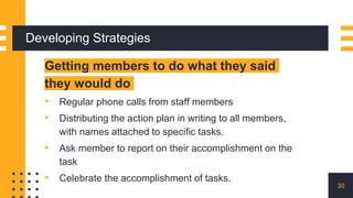 Objectives, strategies, and action | PPTX