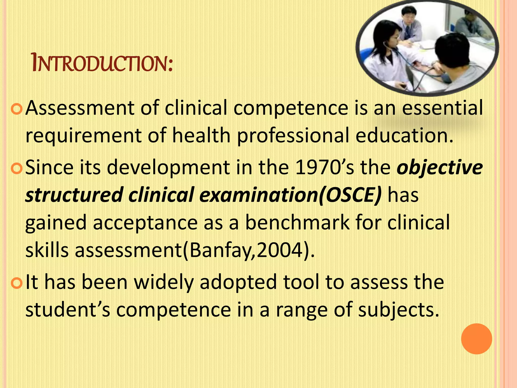 Objective Structured Practical Clinical Examination Pptx