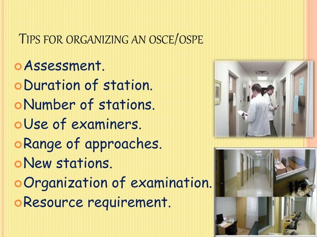 Objective Structured Practical/Clinical Examination | PPTX ...