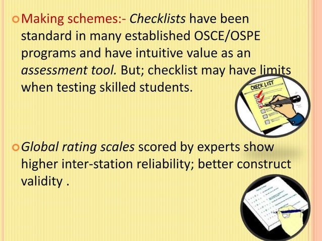 Objective Structured Practical/Clinical Examination | PPTX ...