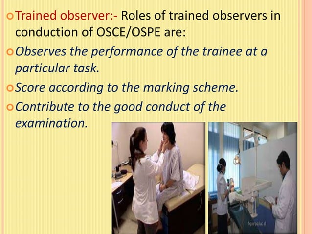 Objective Structured Practical/Clinical Examination | PPTX ...