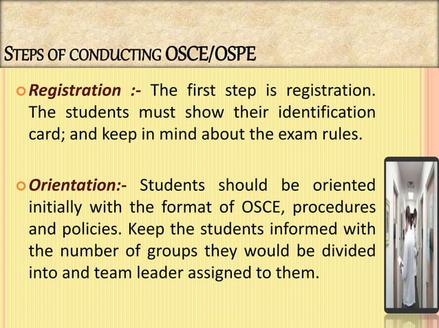 Objective Structured Practical/Clinical Examination | PPTX ...
