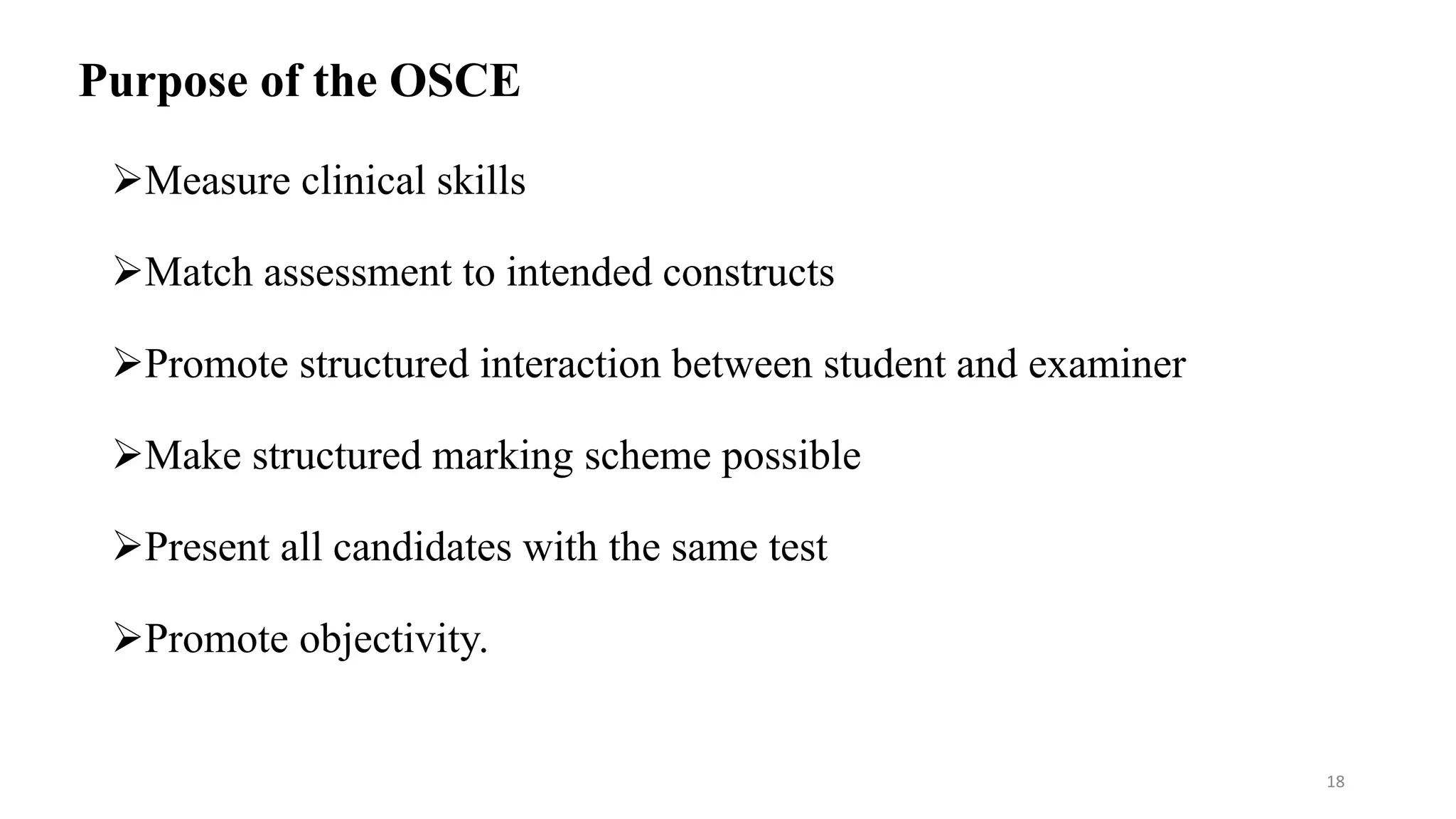 Objective Structured Clinical Examination (OSCE) | PPTX