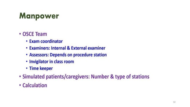 Objective Structured Clinical Examination (OSCE) | PPTX | Medical Tests ...