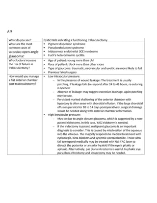 Objective Structured Clinical Examination (OSCE) Ophthalmology ...