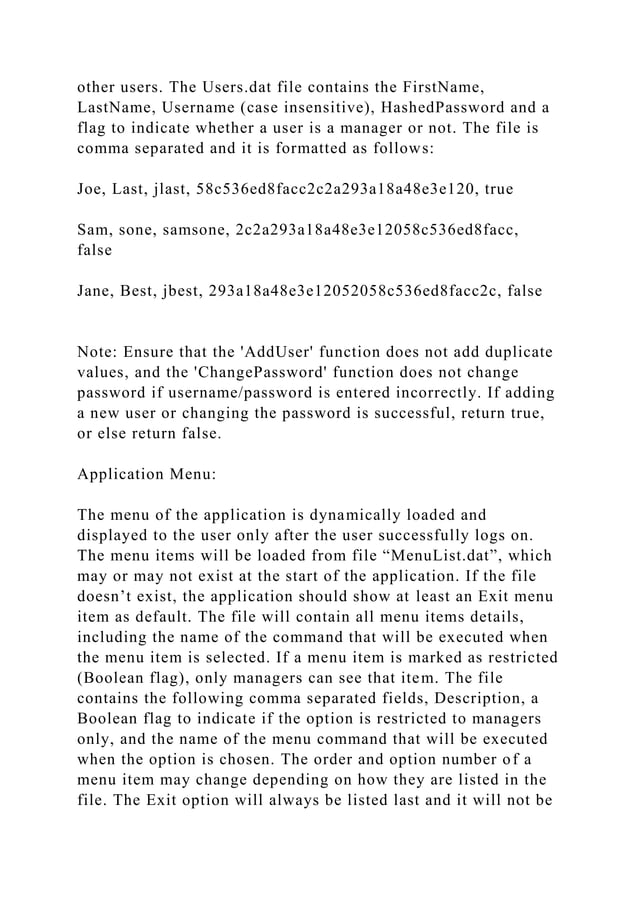 ObjectivesUse inheritance to create base and child classes.docx
