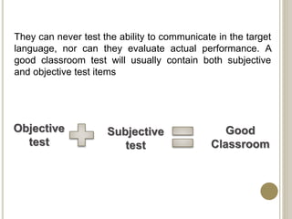 Objective test | PPTX