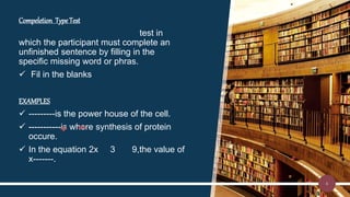 Objective test,,,Assessment of education | PPT