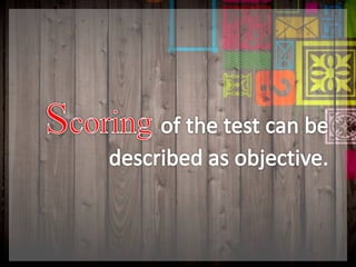 Objective testing | PPT