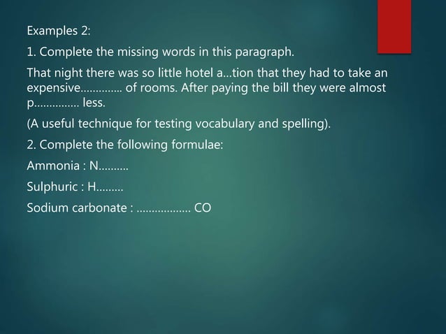 Objective type test | PPTX