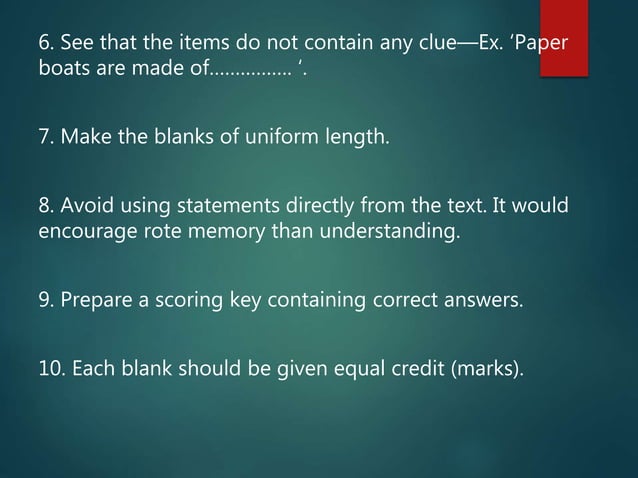 Objective type test | PPTX