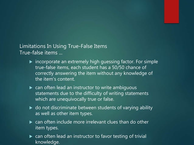 Objective type test | PPTX