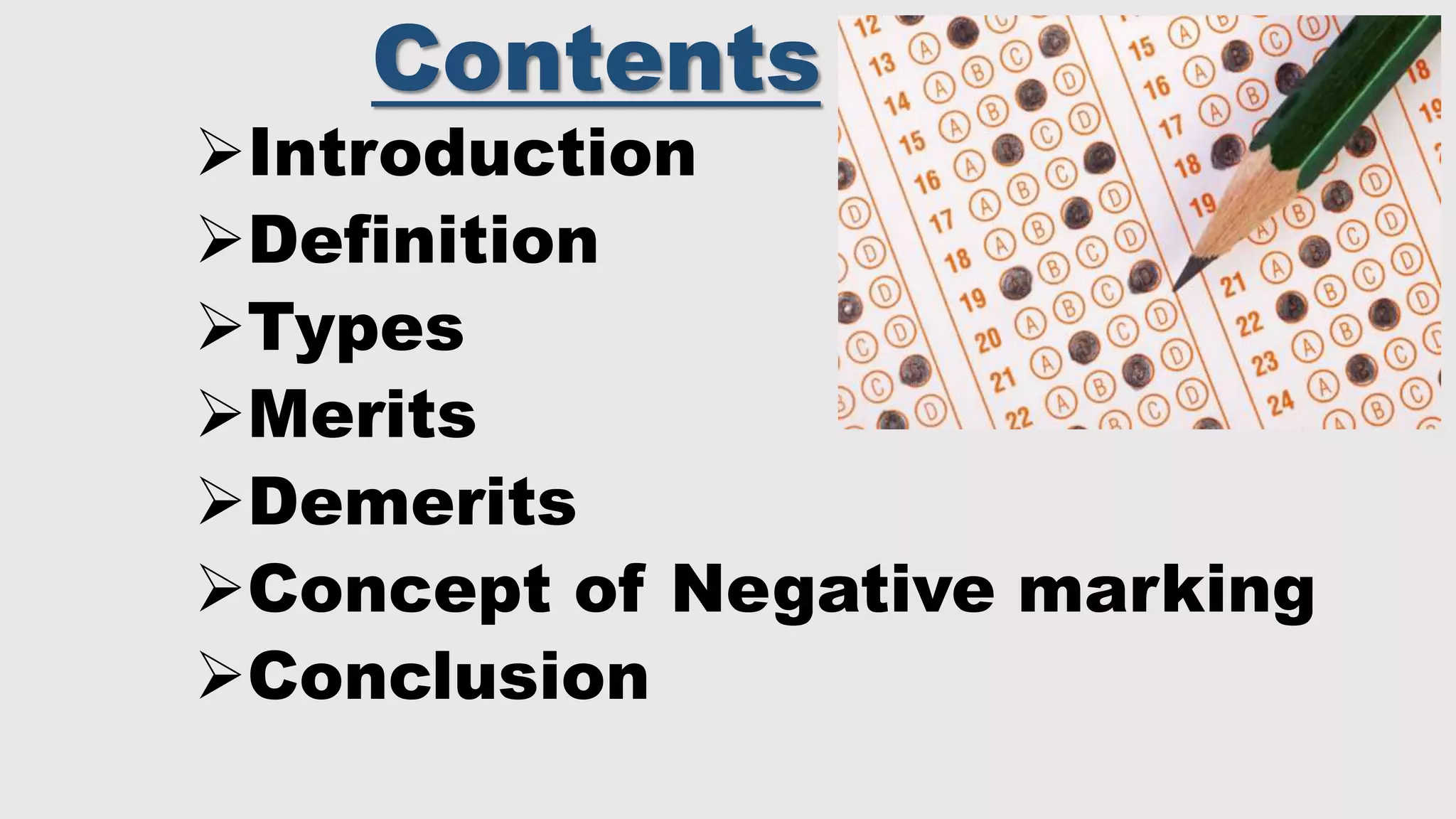 Objective type tests items - Merits and Demerits || merits and Demerits ...