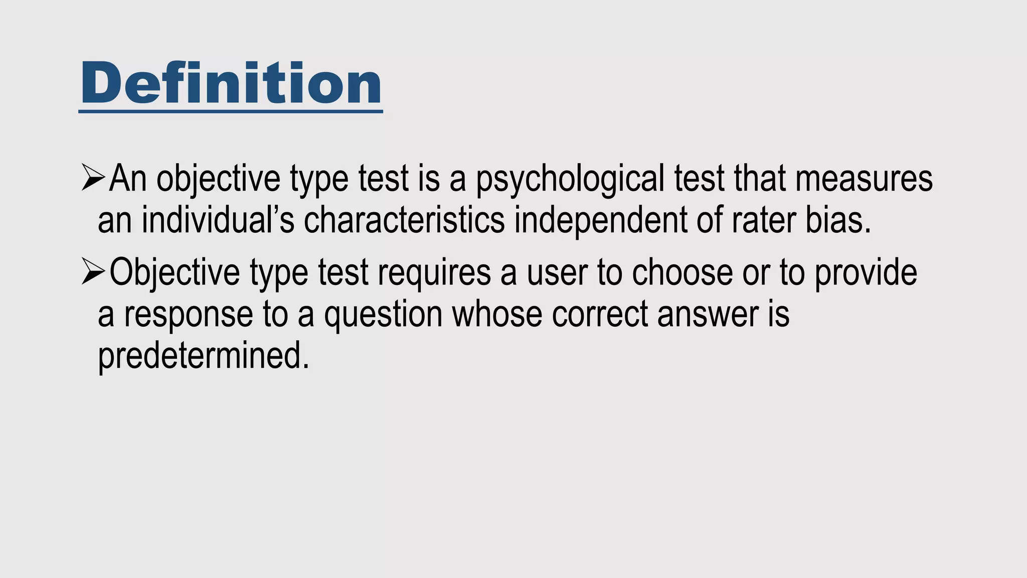 Objective type tests items - Merits and Demerits || merits and Demerits ...
