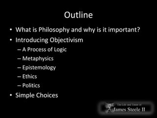 Objectivism philosophy for life on earth | PPT