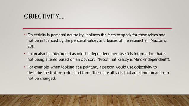 Objectivity and Subjectivity.pptx