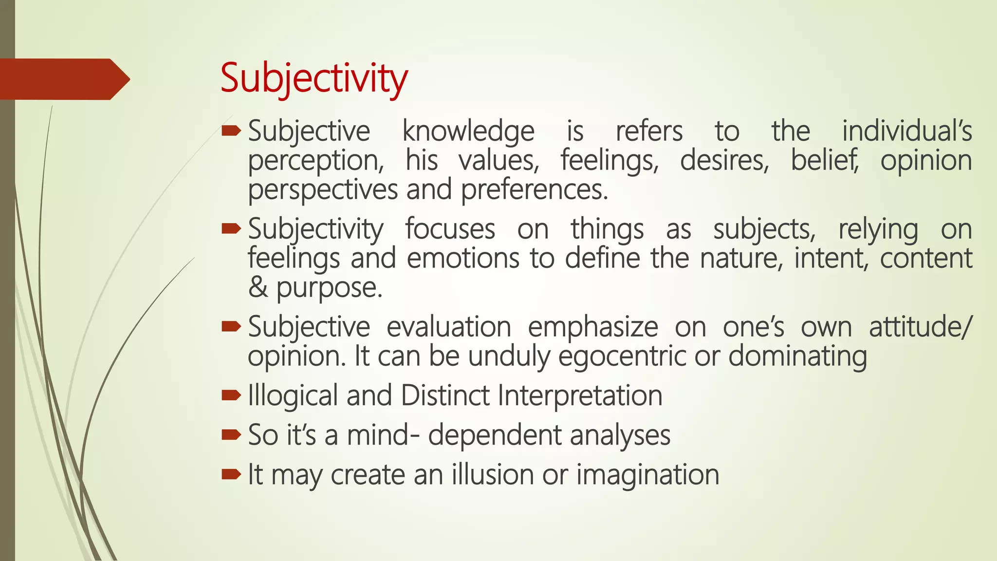Objectivity and subjectivity in social science research | PPTX