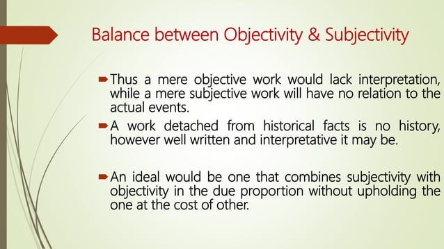 Objectivity and subjectivity in social science research | PPTX